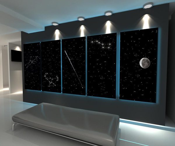 lcd wall ceiling design